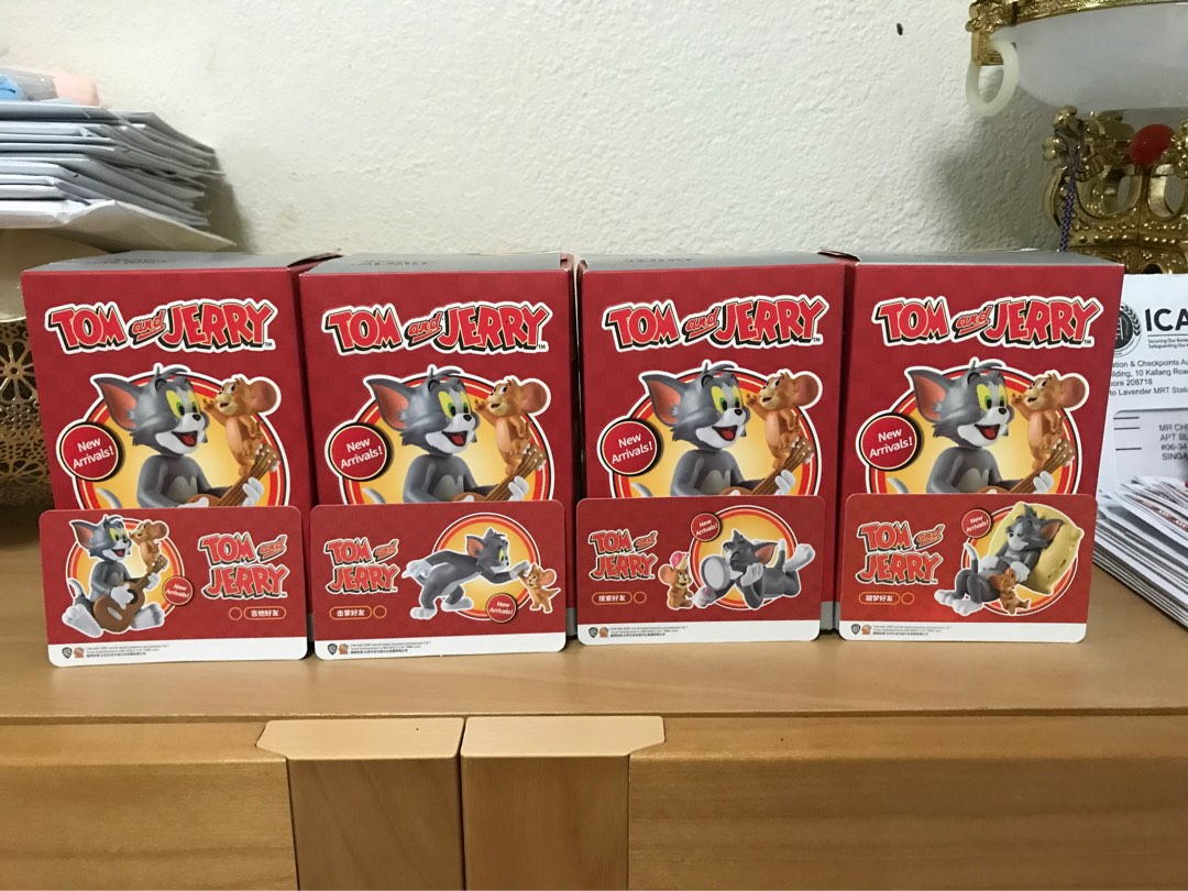Tom and Jerry Blind boxes, Hobbies & Toys, Toys & Games on Carousell