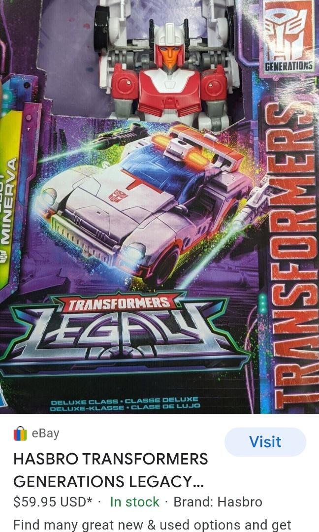 Transformers Legacy Minerva (Walgreen Exclusive) MISB, Hobbies & Toys ...