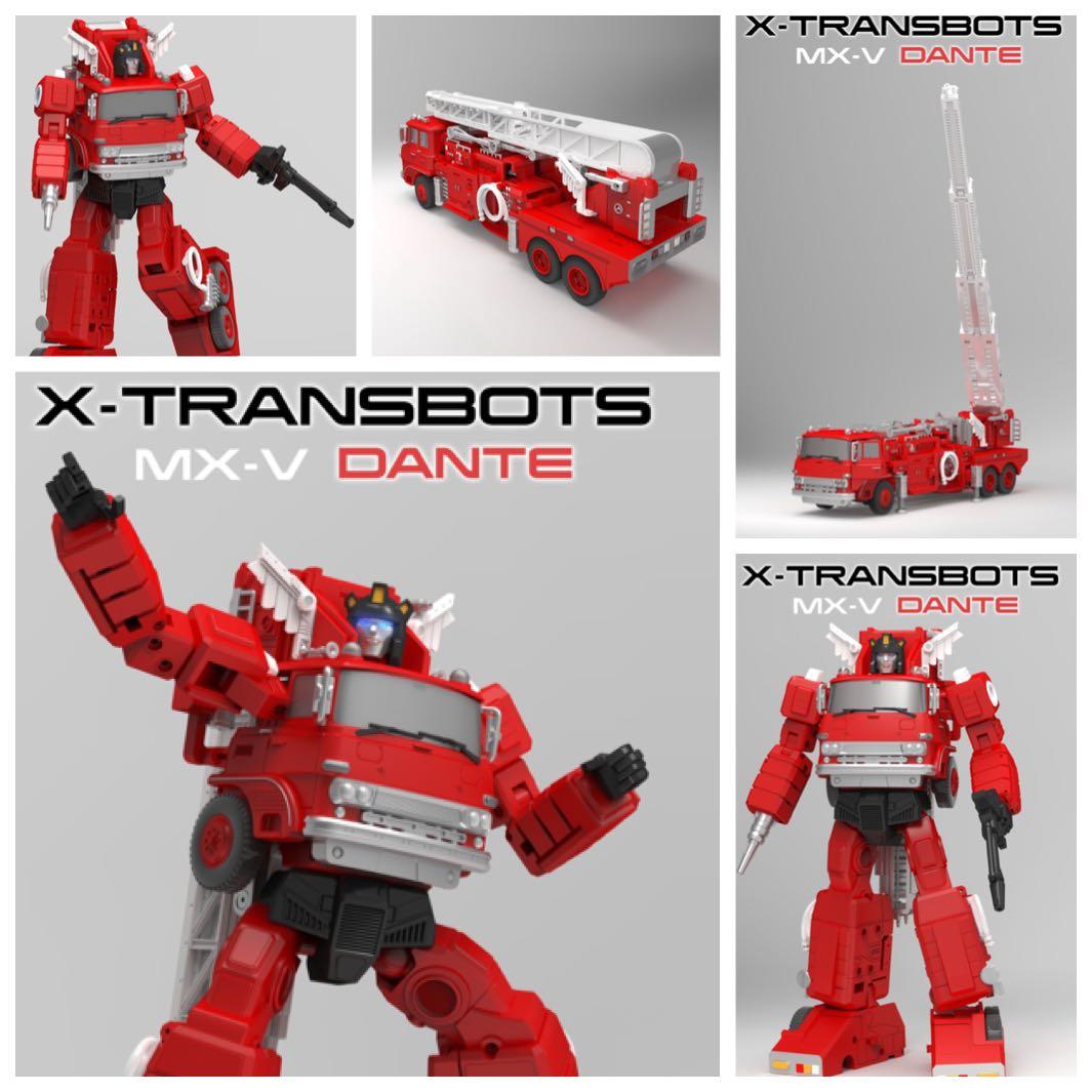 Transformers X-Transbots Xtransbots - MX-V MX-05 MX-5 Dante & MX-VI MX ...