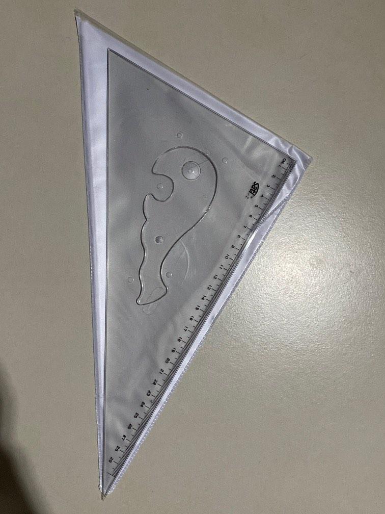 triangle rulers square set, Hobbies & Toys, Stationery & Craft ...