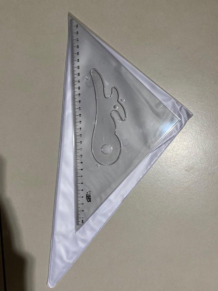 triangle rulers square set, Hobbies & Toys, Stationery & Craft ...