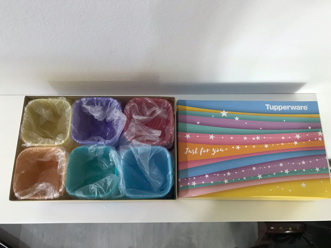 Tupperware Mini Set (with lids), Furniture & Home Living, Kitchenware ...