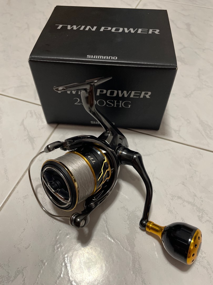 Twinpower 2500SHG Reel (Shimano Daiwa fishing lure rod bone), Sports ...