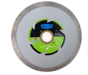 Tyrolit Diamond Cutting Wheel For Tiles 4", Furniture & Home Living ...
