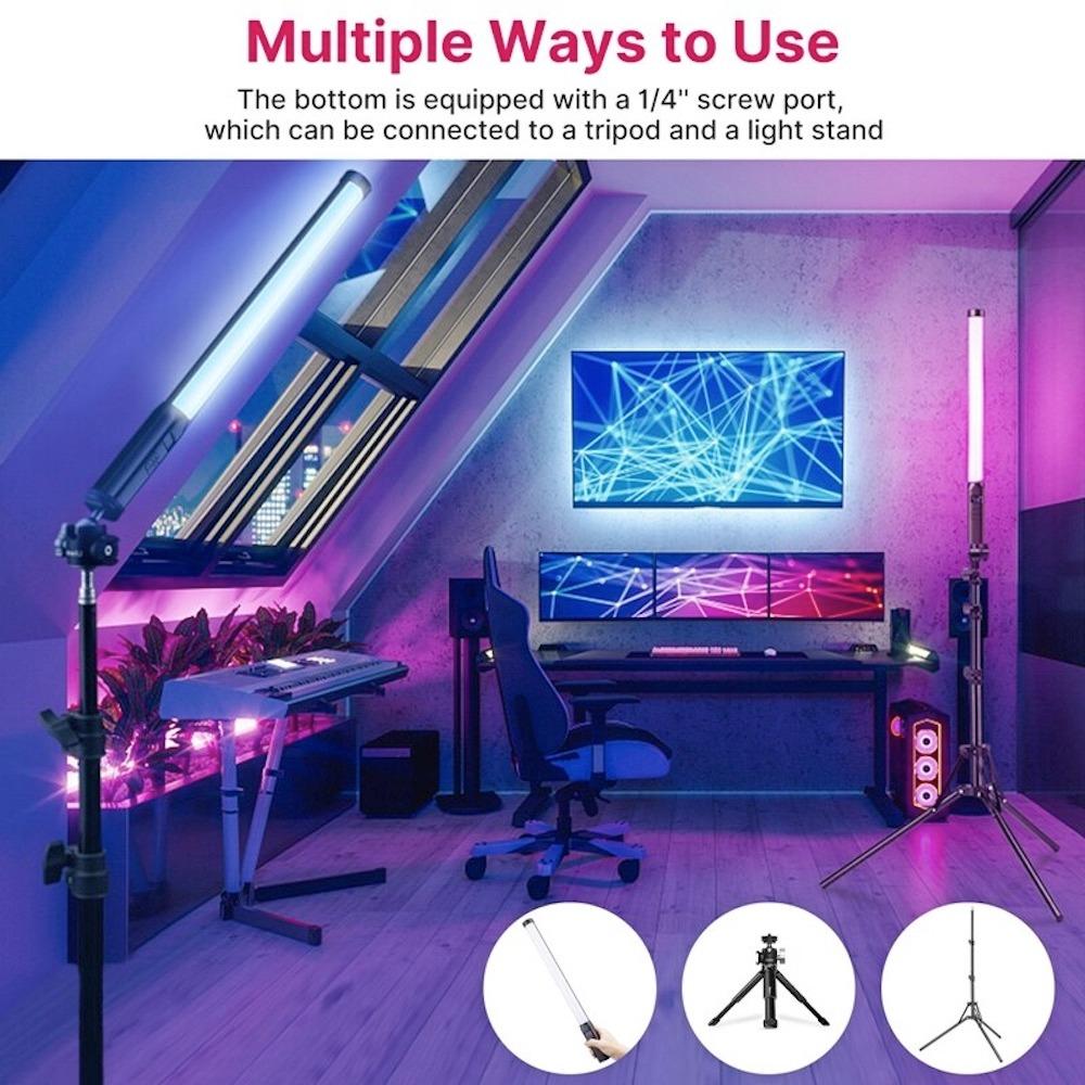 ULANZI VL119 RGB LED Handheld Tube Light Stick Photography Studio ...