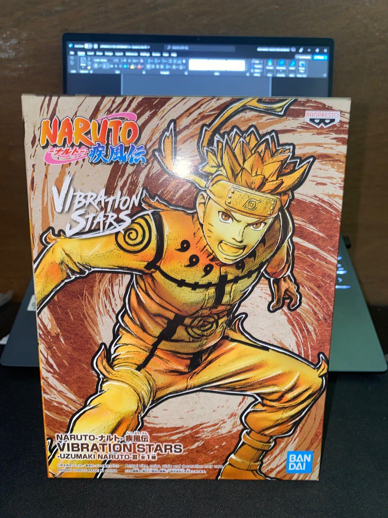 Uzumaki Naruto Vibration Stars, Hobbies & Toys, Toys & Games on Carousell