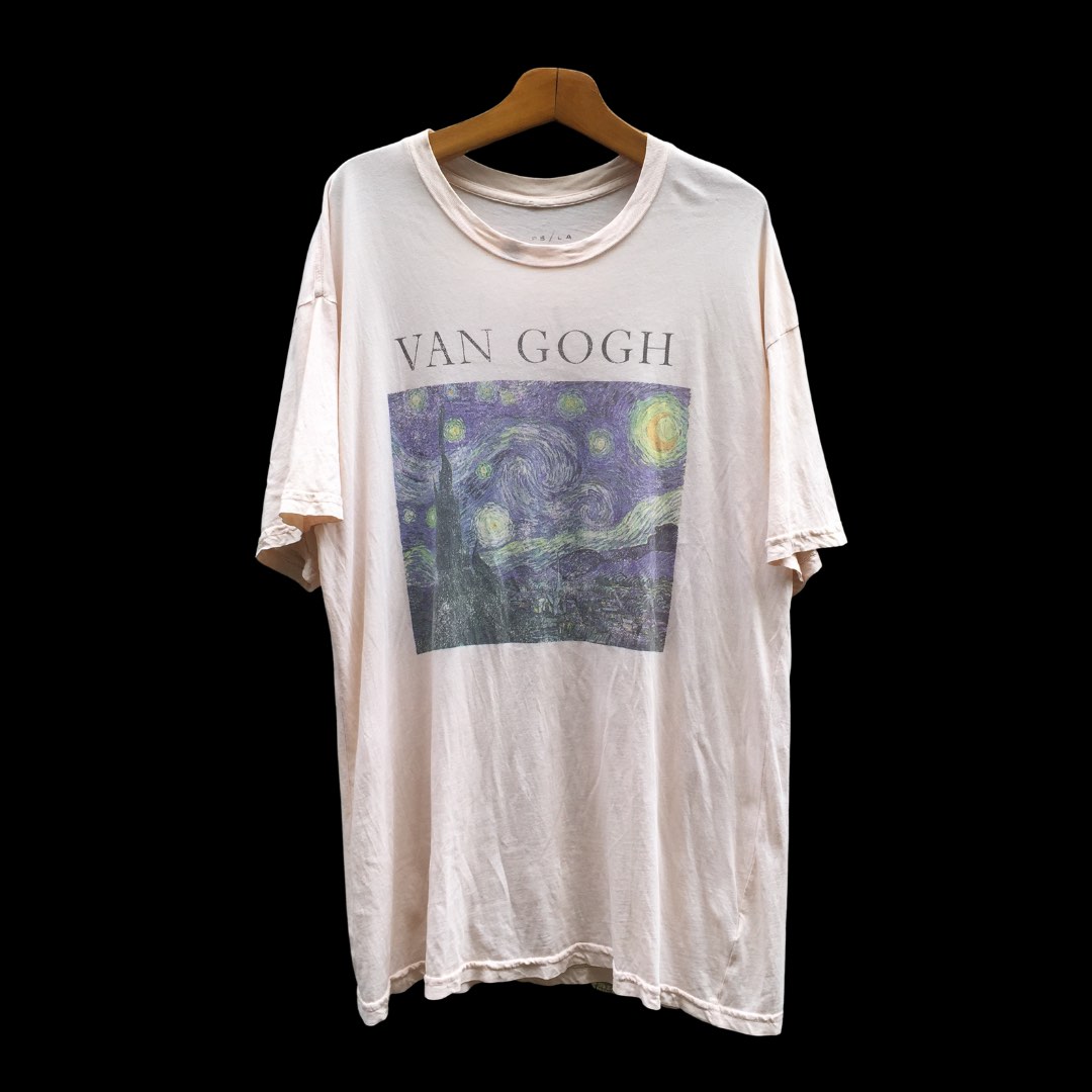Van Gogh Art tee, Men's Fashion, Tops & Sets, Tshirts & Polo Shirts on ...