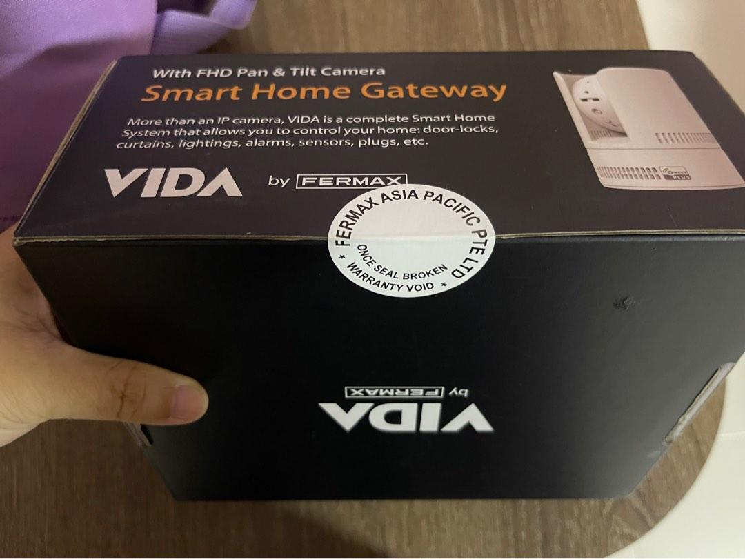 VIDA SMART HOME GATEWAY WITH FHD PAN & TILT CAMERA, Furniture & Home ...