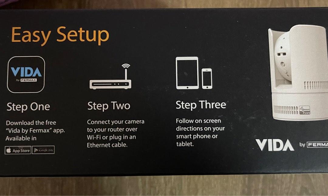 VIDA SMART HOME GATEWAY WITH FHD PAN & TILT CAMERA, Furniture & Home ...