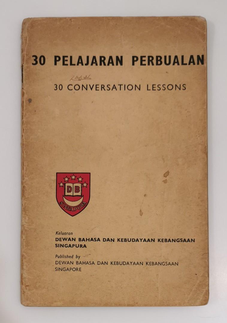 Vintage. 30 PELAJARAN PERBUALAN. 30 CONVERSATION LESSONS, Hobbies ...