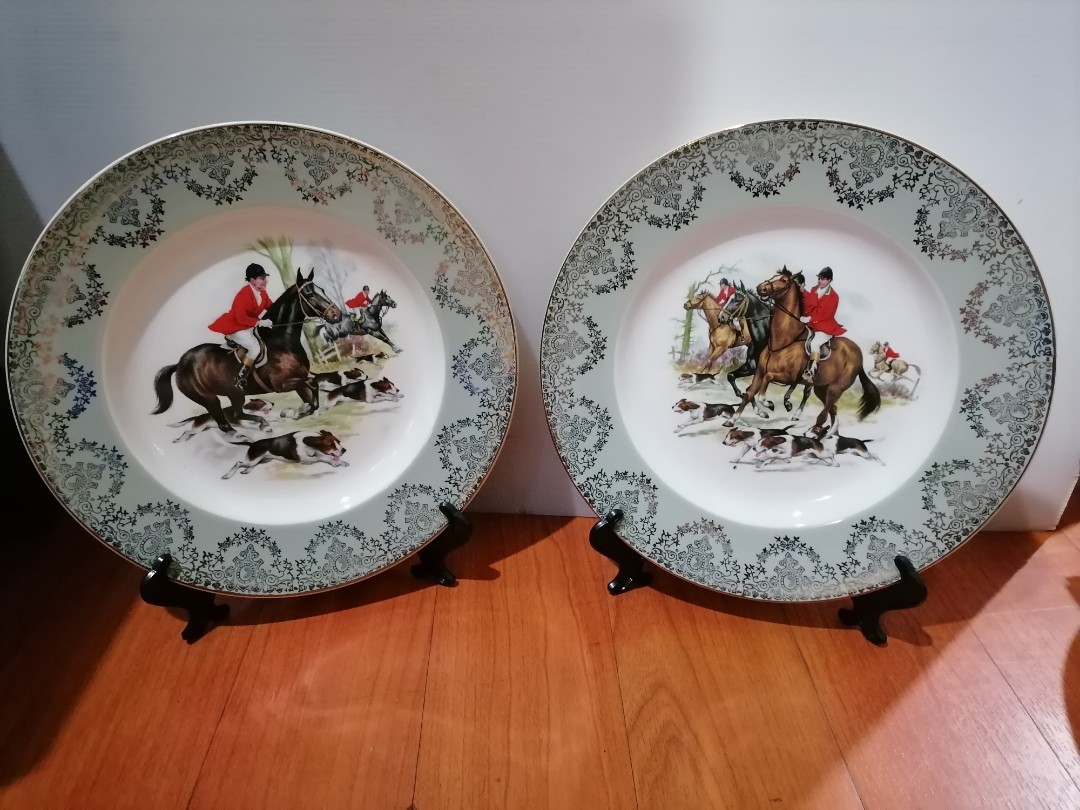 Vintage Deco Plates, Furniture & Home Living, Home Decor, Wall Decor on ...