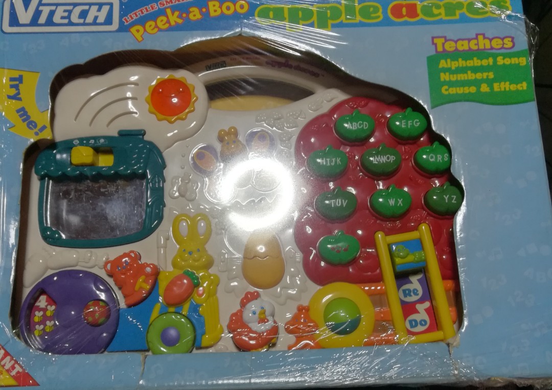 Vtech Little Smart Peek-a-Boo, Babies & Kids, Infant Playtime on Carousell