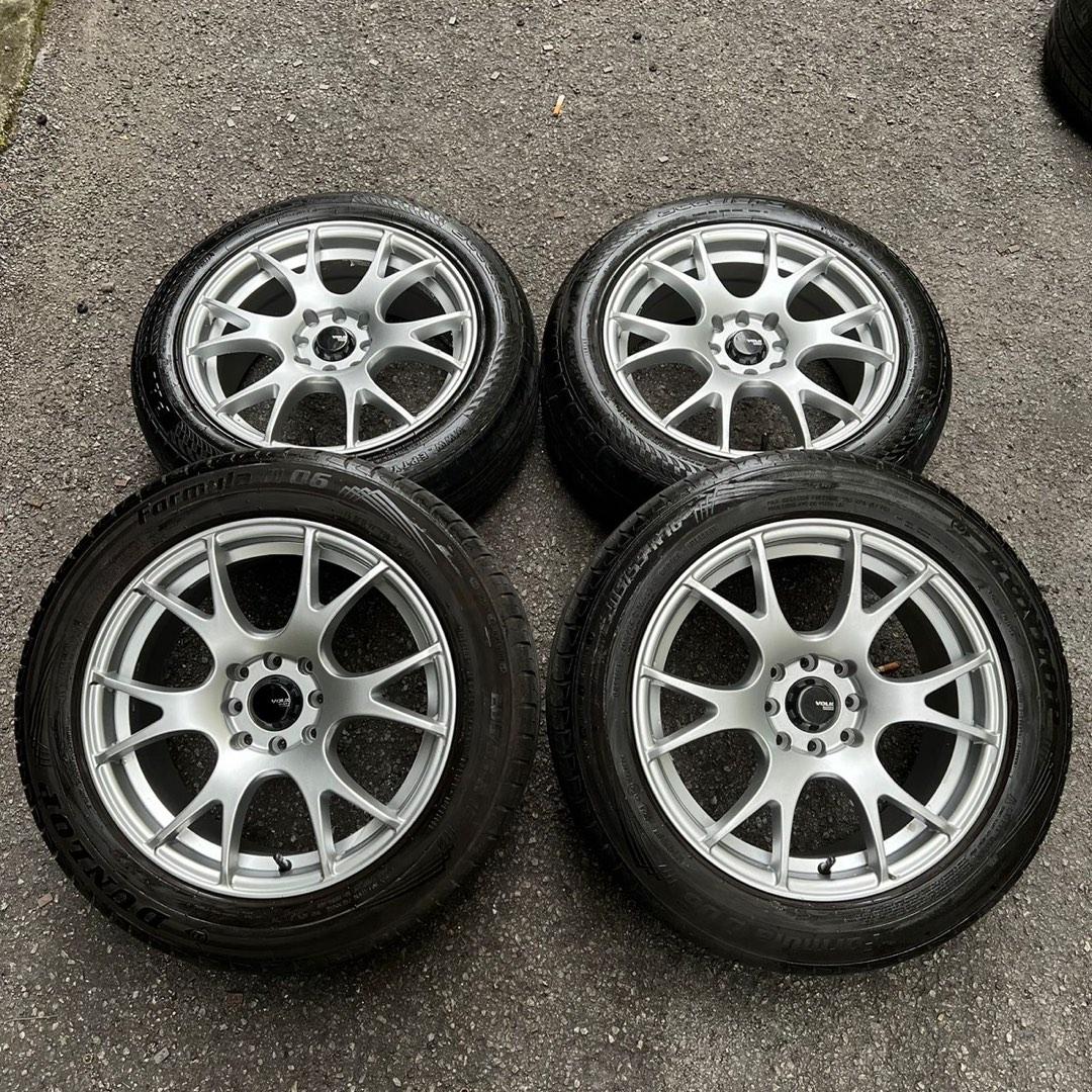 Wedsport 16 inch sport rim Persona tyre 70%, Auto Accessories on Carousell