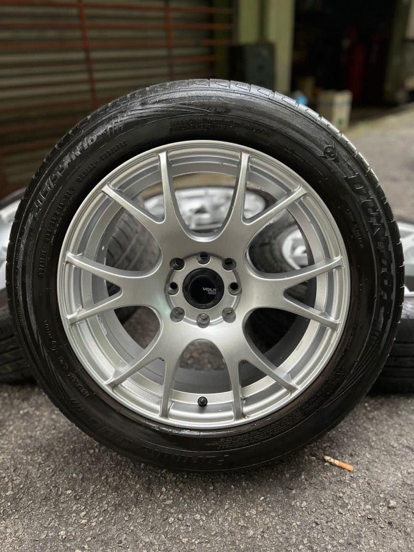 Wedsport 16 inch sport rim Persona tyre 70%, Auto Accessories on Carousell