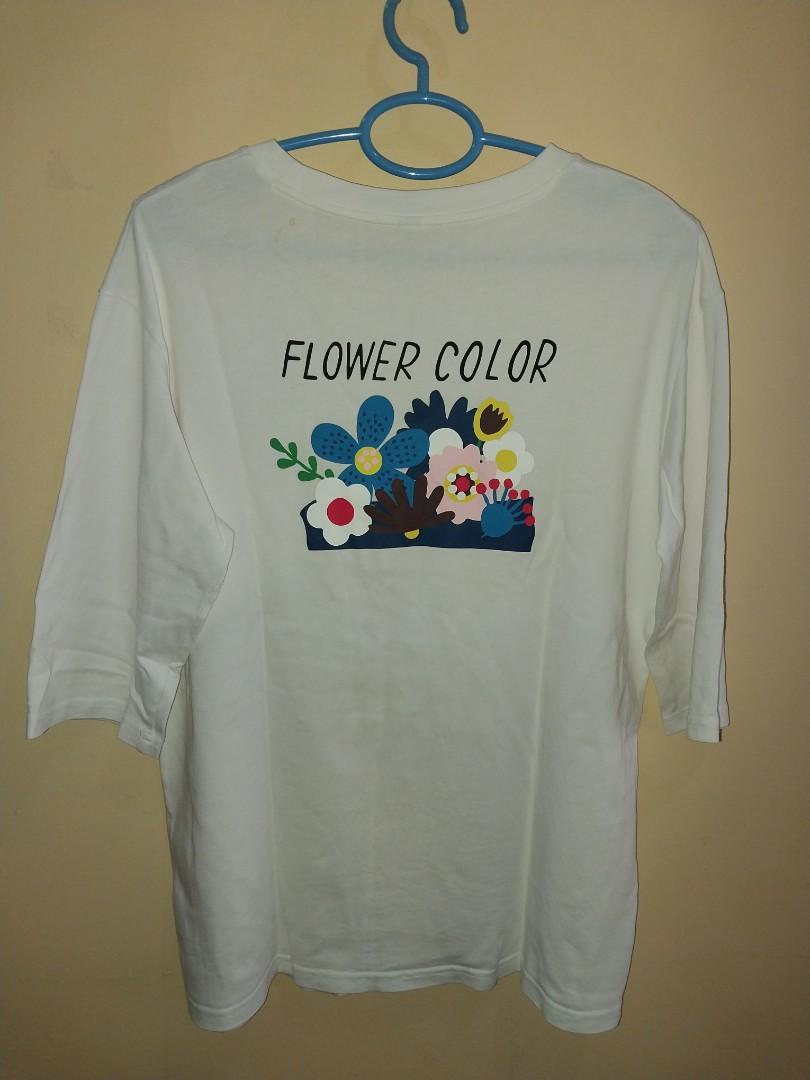 White 3/4 boxy top, Men's Fashion, Tops & Sets, Tshirts & Polo Shirts ...