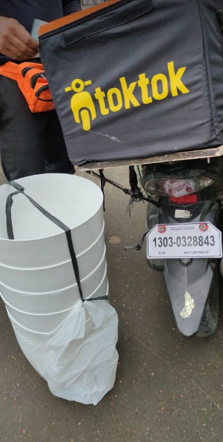 WHITE PEARL WAVE POTS FOR PLANTERS, Furniture & Home Living, Gardening ...