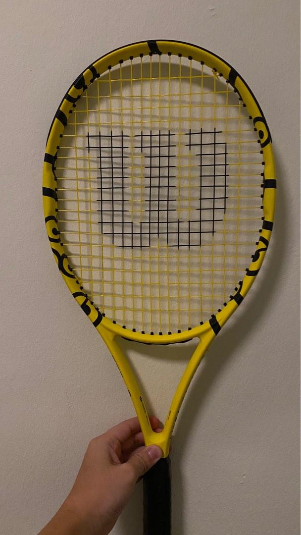 Wilson Minion Ultra 103 Tennis Racket, Sports Equipment, Sports & Games ...