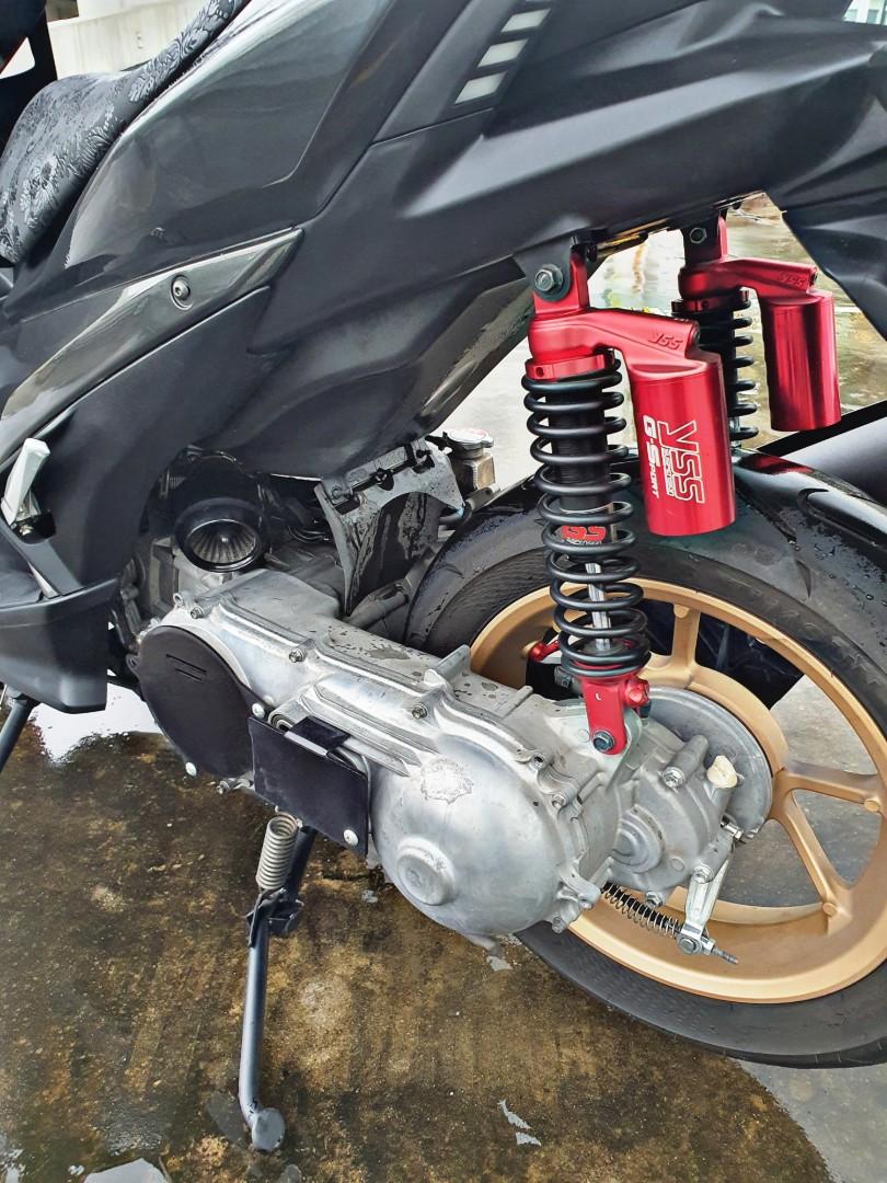 Yamaha Aerox 155 KEYLESS (Gunmetal Grey), Motorcycles, Motorcycles for ...