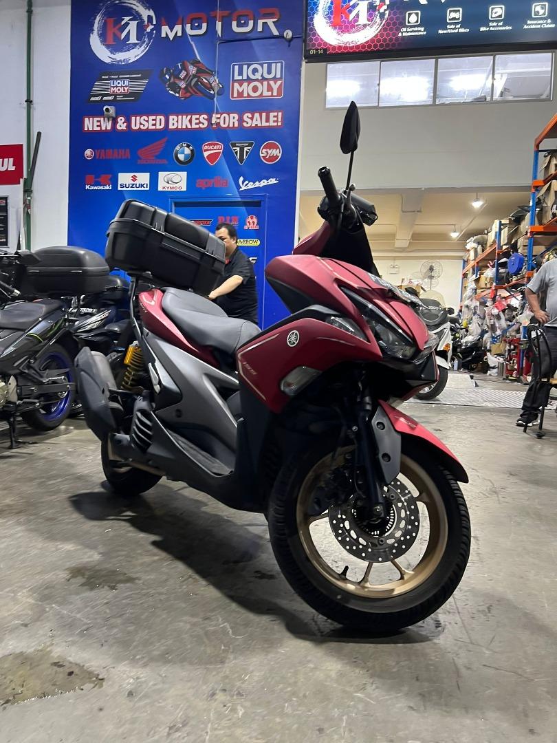 USED YAMAHA AEROX 155 V1 GDR155 VVA BLUE CORE NVX NVX155 HLY KMPLUS ...