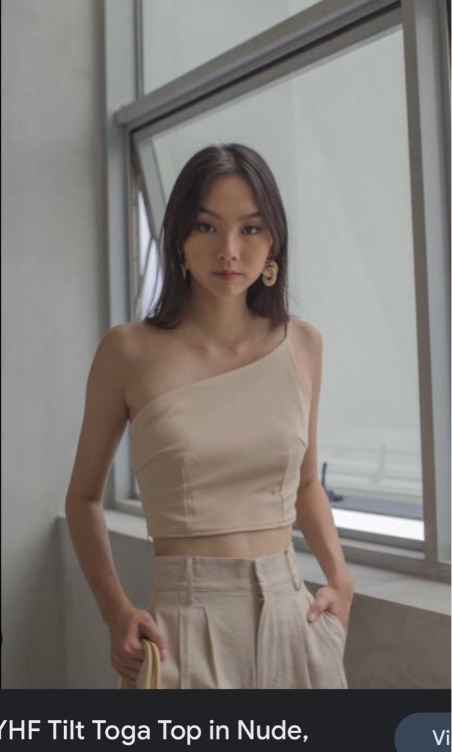 yhf tilt toga, Women's Fashion, Tops, Sleeveless on Carousell