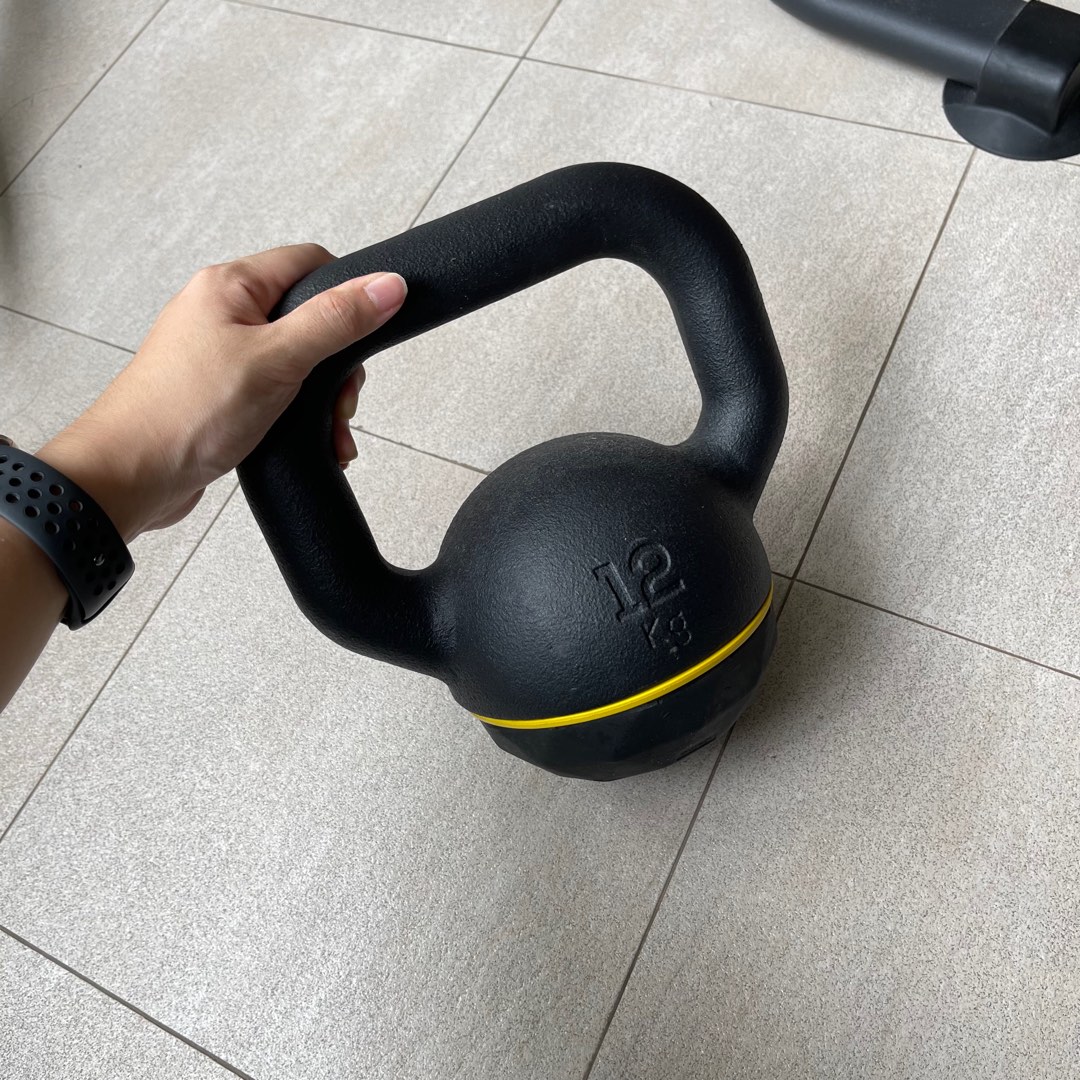 12KG Kettlebell, Sports Equipment, Exercise & Fitness, Weights ...