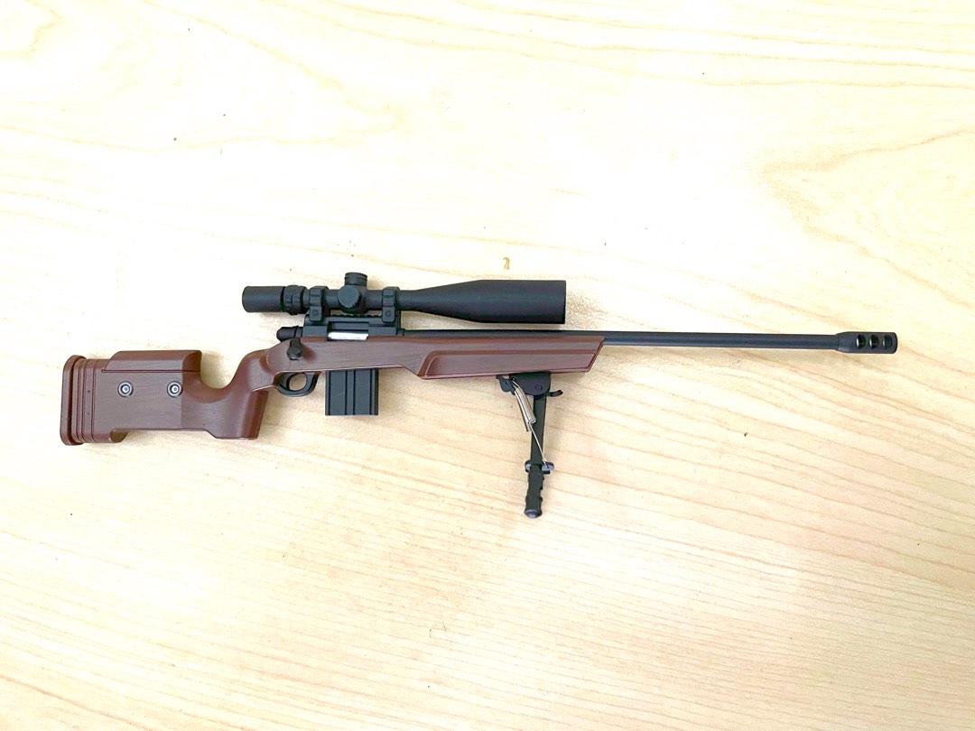 1/6 Scale DC Dawn of Justice BVS Batman Sniper Rifle Gun NOT Hot Toys ...