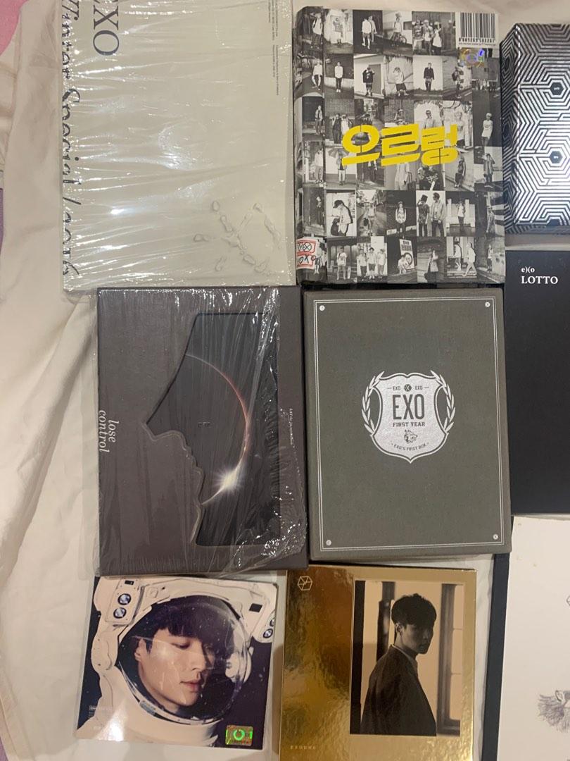 150 pesos each old exo unsealed albums, Hobbies & Toys, Memorabilia ...