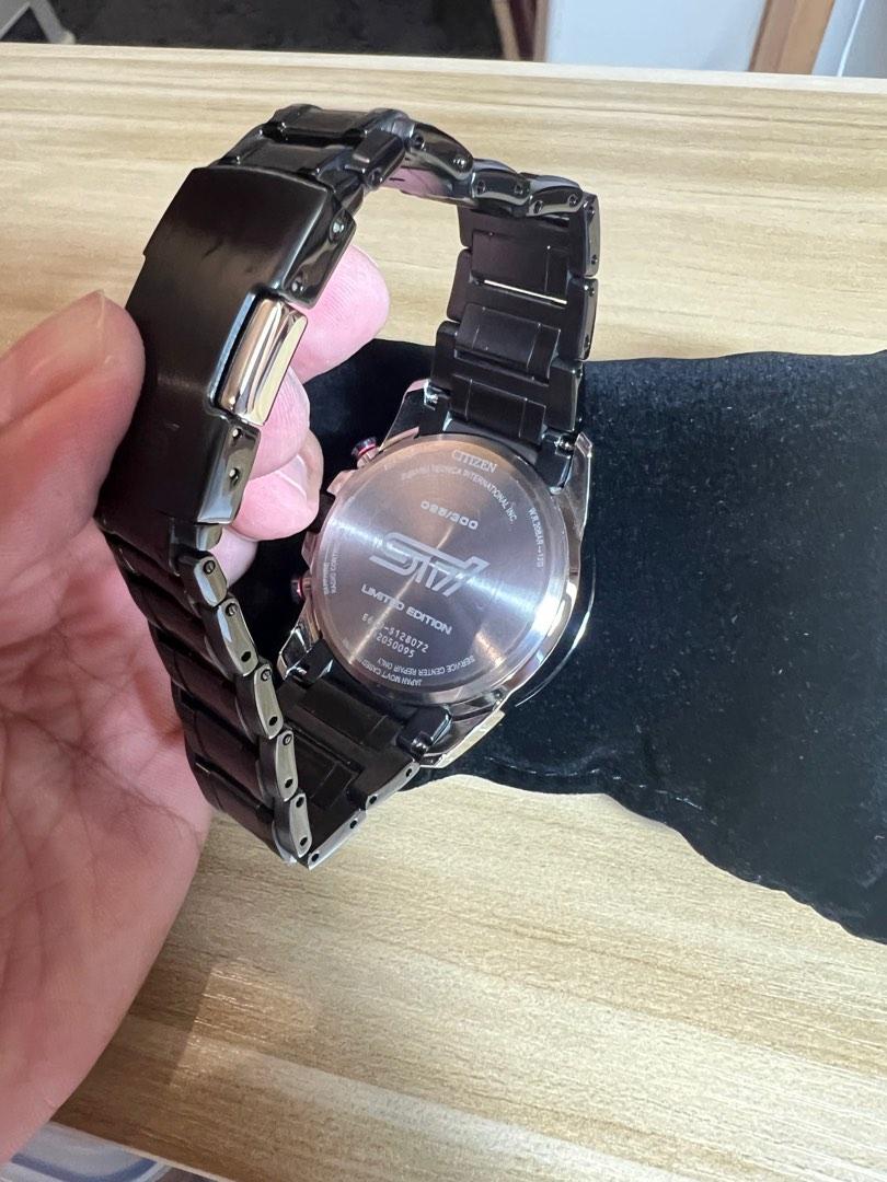 2022 Limited Ed STI x Citizen, Men's Fashion, Watches & Accessories ...