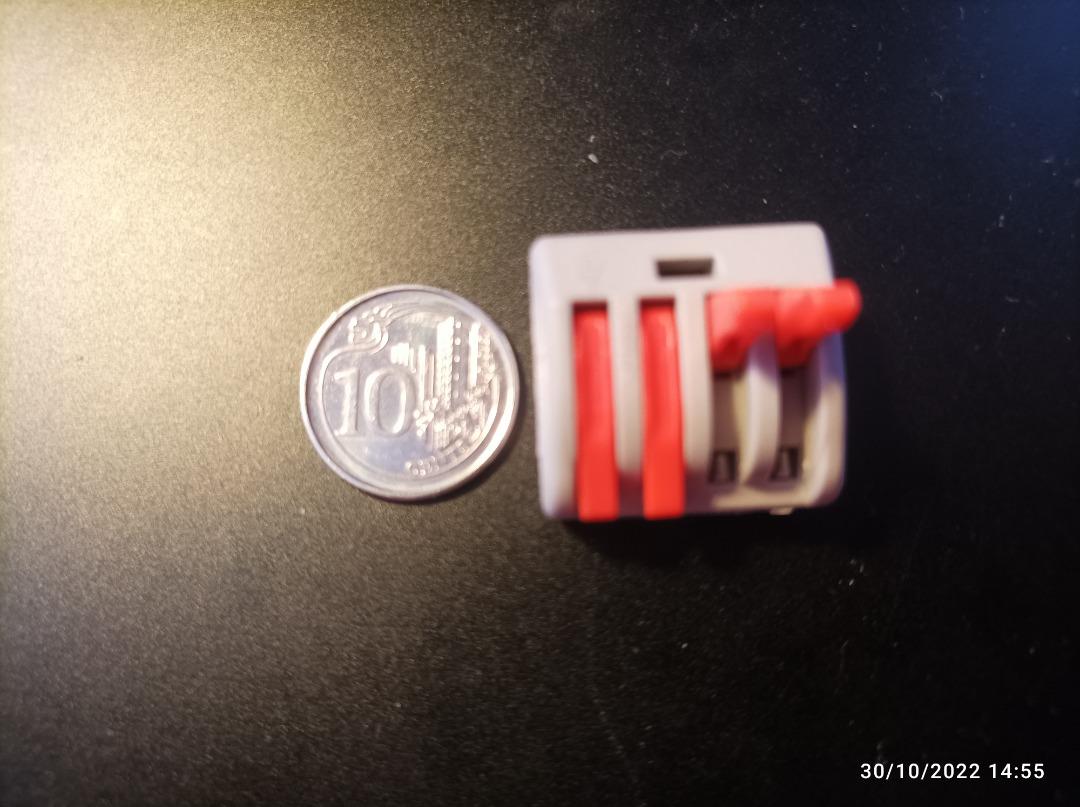 25 PCs 4 Pin PCT-214 Universal compact wire wiring connector conductor ...