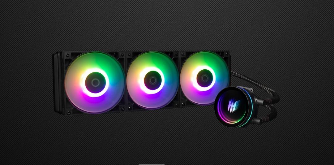 3301) Tecware MIRAGE RGB 360mm AIO CPU Liquid Cooler with OMNI ARGB PWM ...