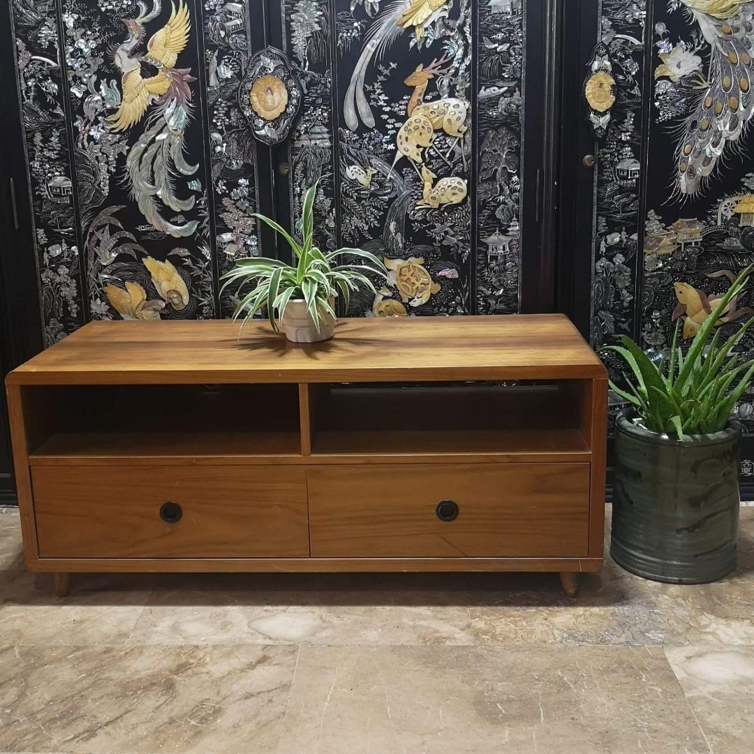 43 inch TV stand drawer, Furniture & Home Living, Furniture, TV ...