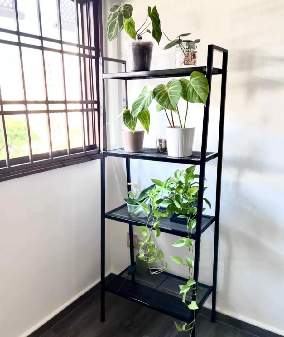 4 layer ladder shelf, Furniture & Home Living, Home Improvement ...