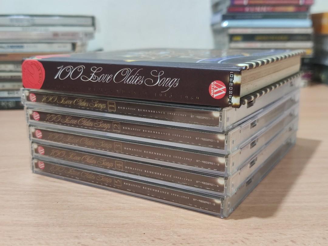 (5CD) 100 Love Oldies Songs Romantic Remembrance 1950-1969, Hobbies & Toys, Music & Media, CDs ...