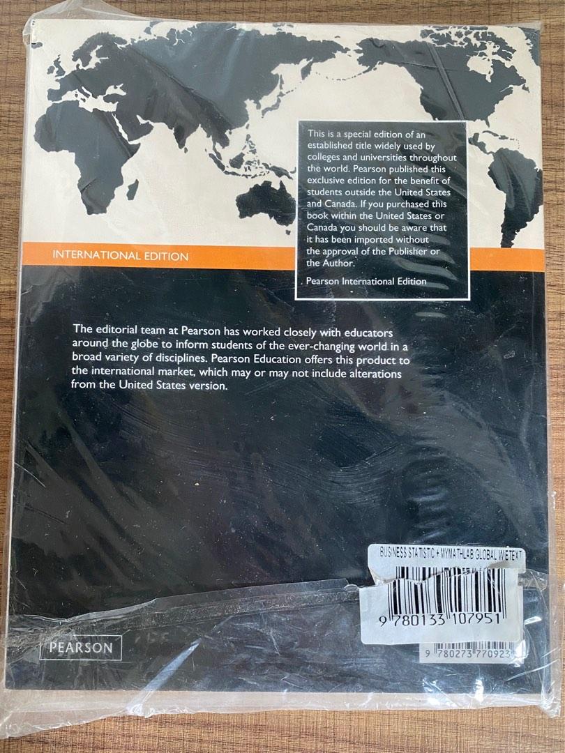 [教科書] Business Statistics: A First Course, International Edition, 6th ...