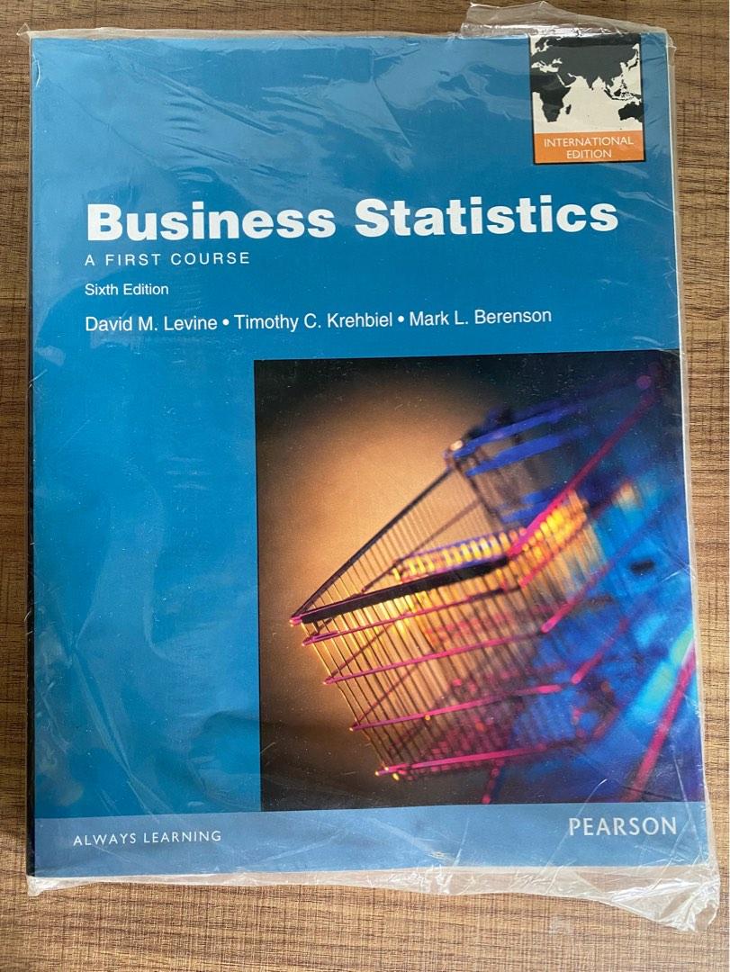 [教科書] Business Statistics: A First Course, International Edition, 6th Edition, Pearson 全新 現貨, 興趣 ...