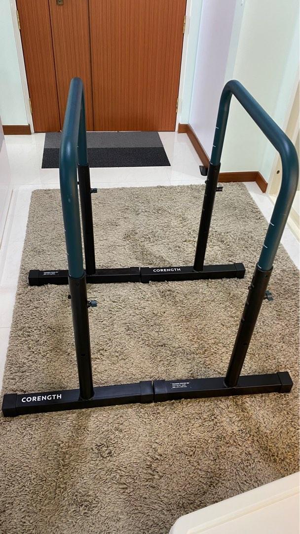 Adjustable Dip Bars (Assembled) CORENGTH, Sports Equipment, Exercise ...