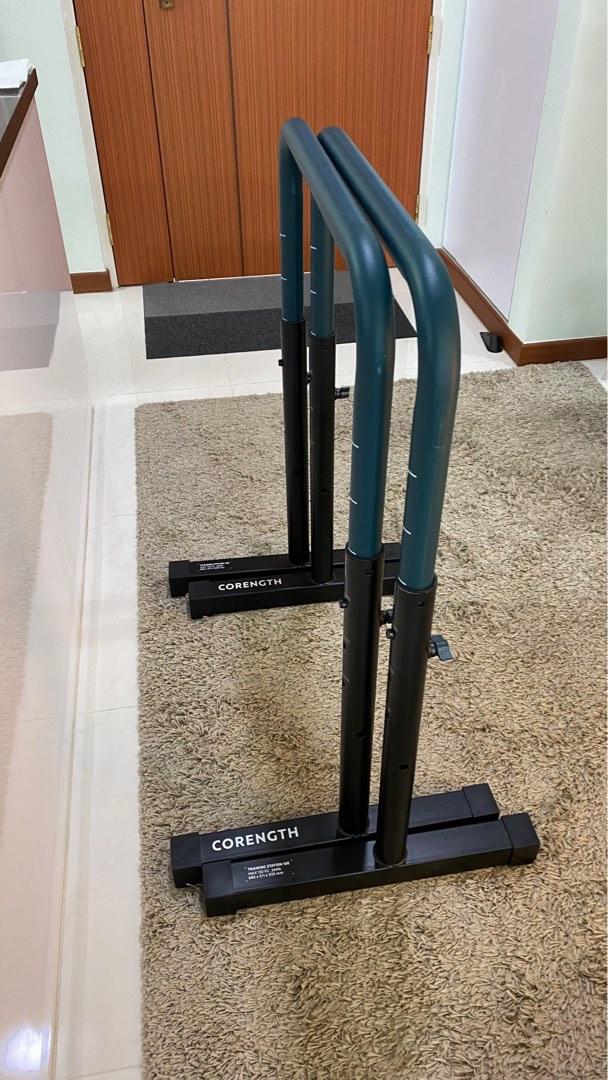 Adjustable Dip Bars (Assembled) CORENGTH, Sports Equipment, Exercise ...