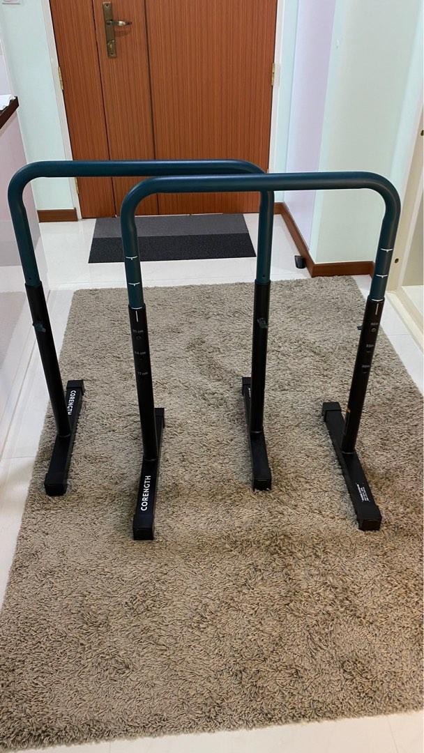Adjustable Dip Bars (Assembled) CORENGTH, Sports Equipment, Exercise ...