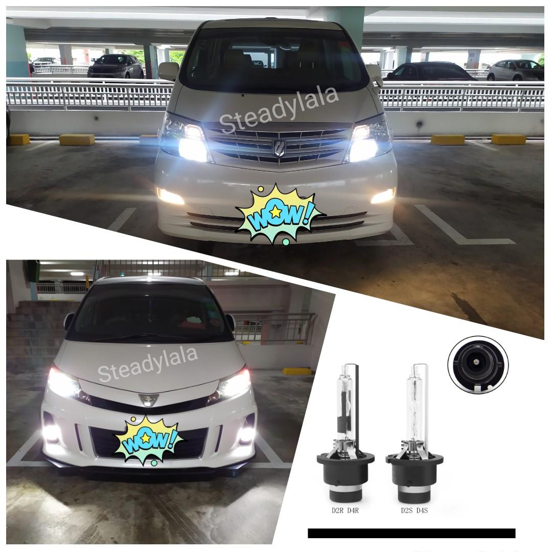 Alphard Vellfire Car Light Hid Xenon Headlight. D2R D2S D4S Philips ...