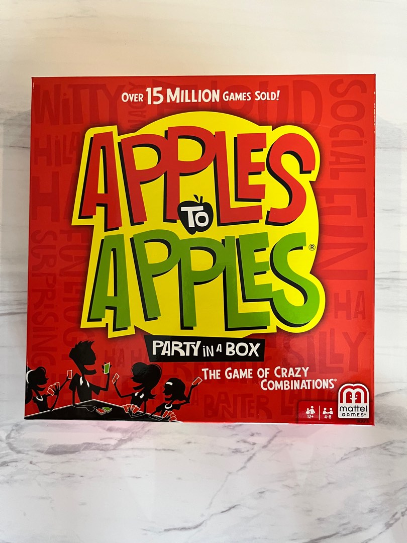 Apples to Apples, Hobbies & Toys, Toys & Games on Carousell