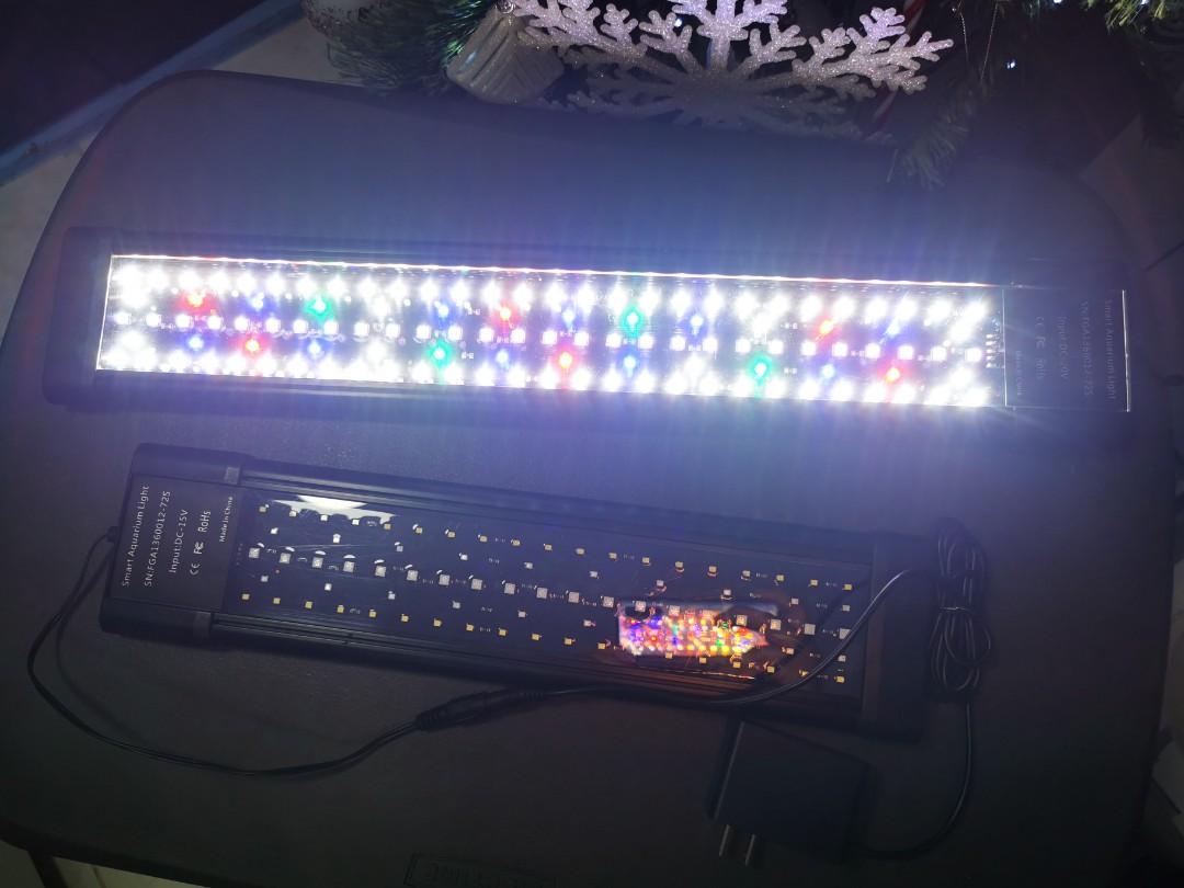 Aquarium Programmable Full Spectrum Lights with Timer, Pet Supplies ...