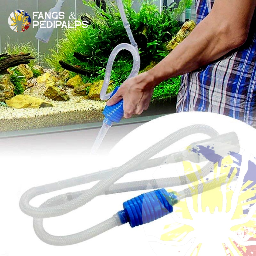 AQUARIUM SIPHON VACUUM PUMP, Pet Supplies, Homes & Other Pet ...