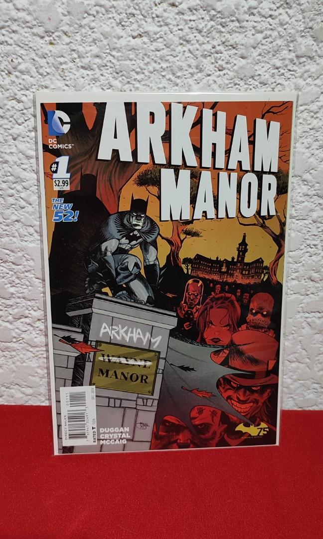 Arkham Manor #1 The New 52 DC Comics, Hobbies & Toys, Books & Magazines ...