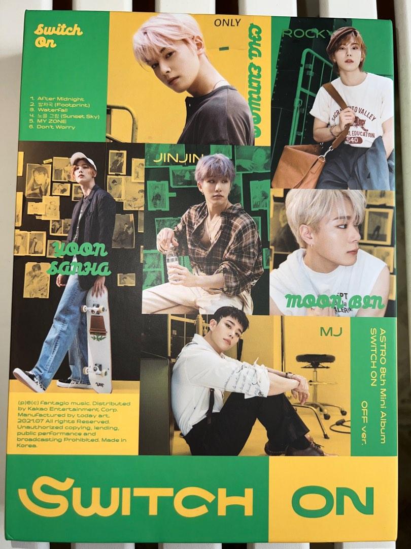Astro Switch on ，off version Album 全專, 興趣及遊戲, 收藏品及紀念品, 明星周邊 - Carousell