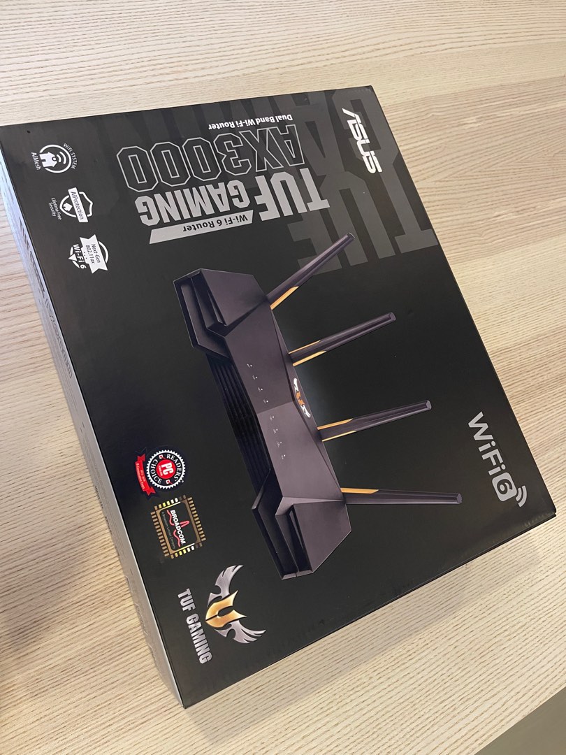 Asus AX3000 TUF Gaming WiFi 6 Router, Computers & Tech, Parts ...