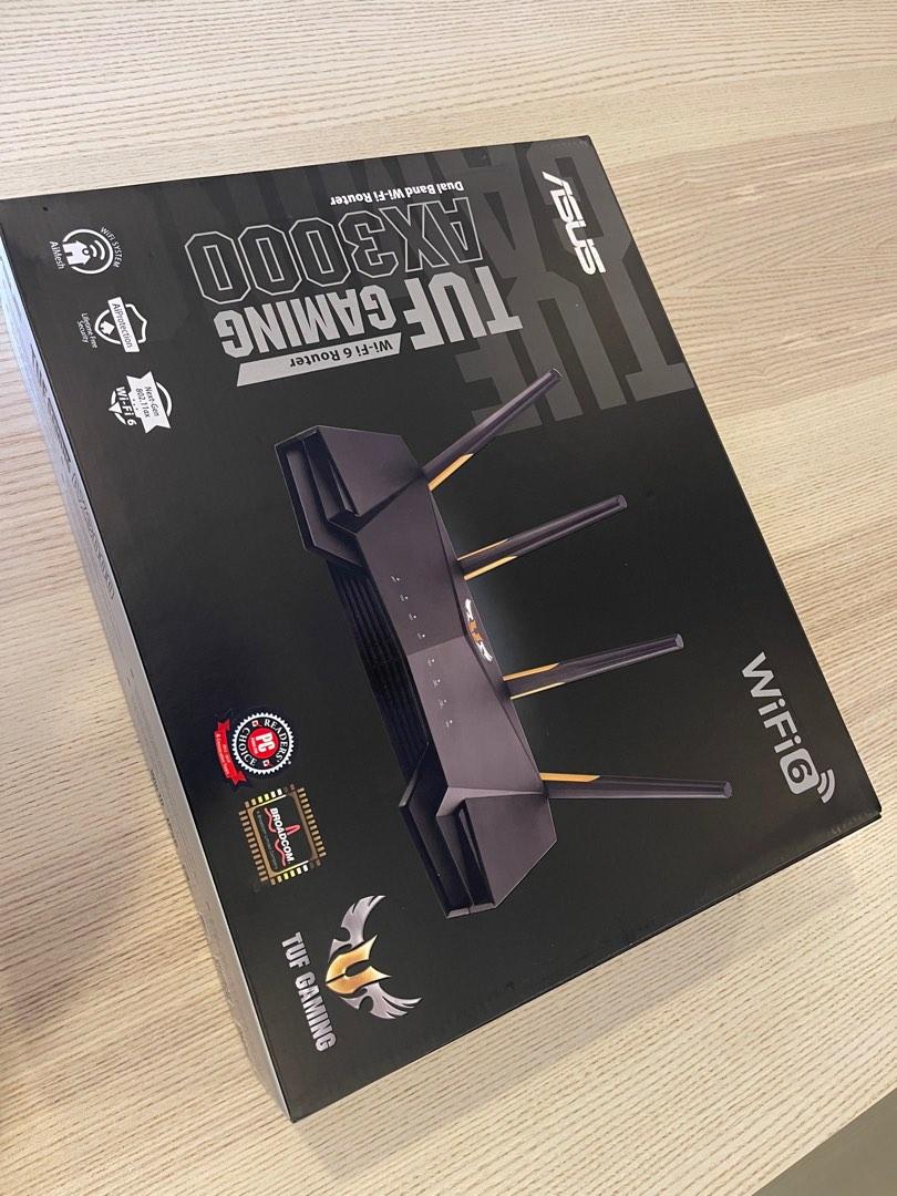 Asus AX3000 TUF Gaming WiFi 6 Router, Computers & Tech, Parts ...