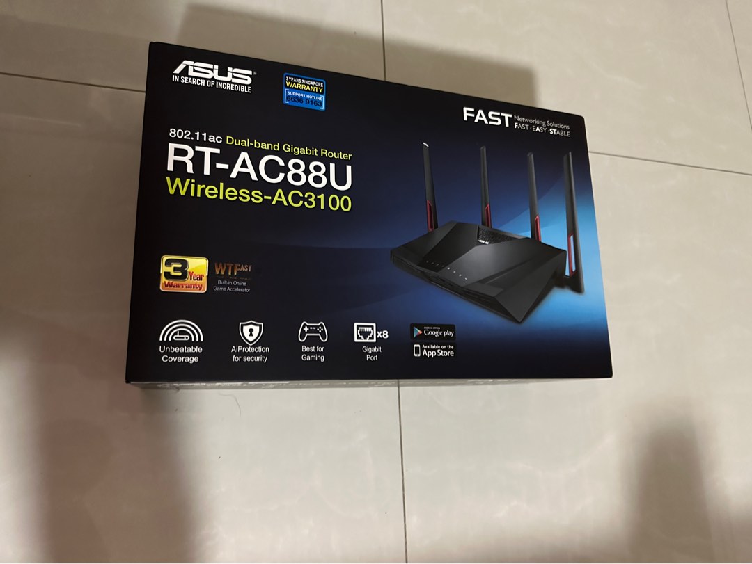 Asus RT-AC88U, Computers & Tech, Parts & Accessories, Networking on ...