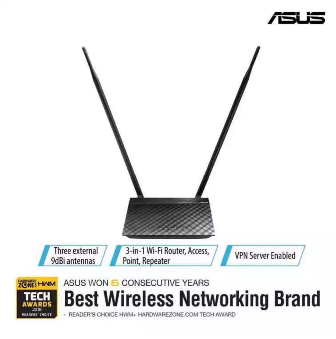 ASUS WiFi Router, Computers & Tech, Parts & Accessories, Networking on ...