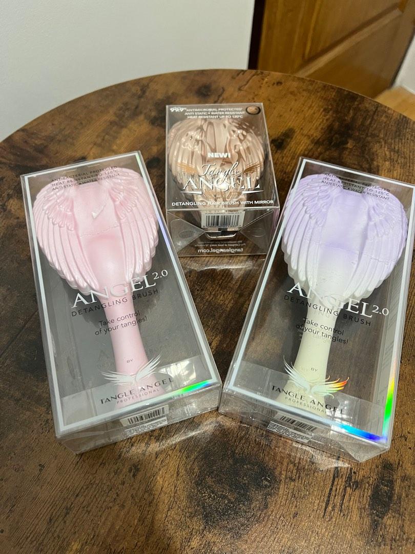 AUTHENTIC Tangle Angel Detangling Brush, Beauty & Personal Care, Hair ...