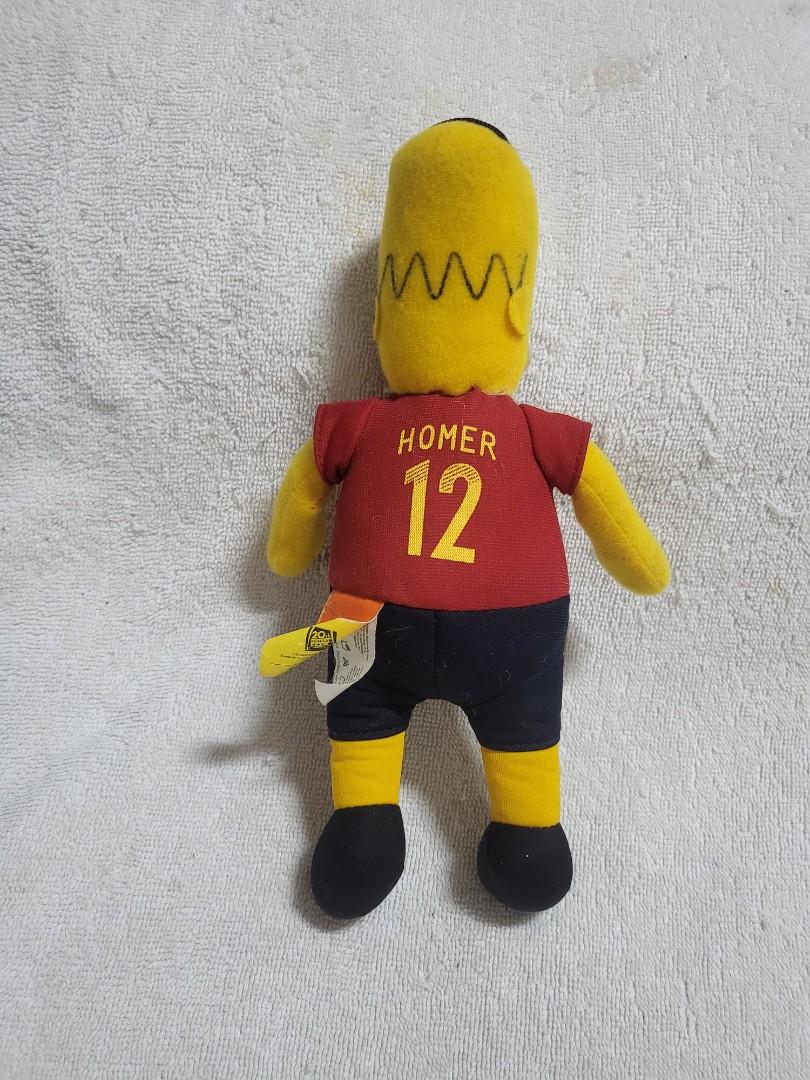 Authentic The Simpsons Homer Simpson The Football / Soccer Player in ...